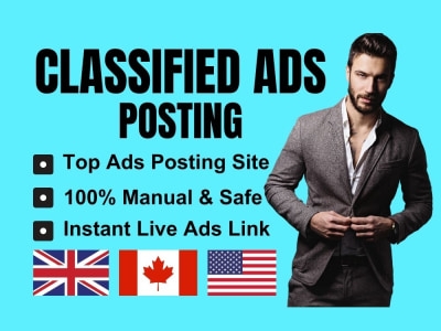 Classified ads on top classified ad posting. | Upwork