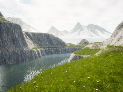 A realistic 3d game environment created using blender and Unreal engine ...