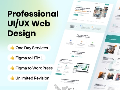 A high quality UI / UX Design in figma, wordpress or html | Upwork