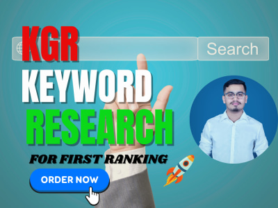 Excellent Kgr Keyword Research For Google First Rank for Any Niche | Upwork