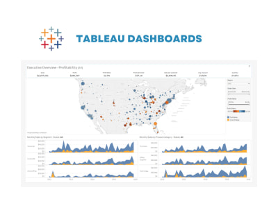 A beautiful and interactive tableau dashboards | Upwork