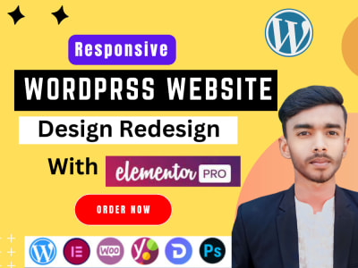 Design redesigned and revamp the WordPress website with Elementor Pro ...
