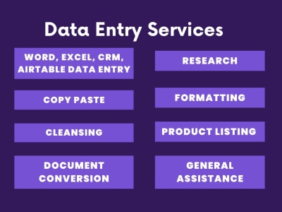 Fast and accurate data entry | Upwork