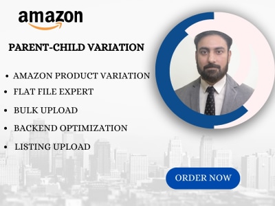 Amazon Parent Child Variation | Flat File Upload | Merge Review | Upwork