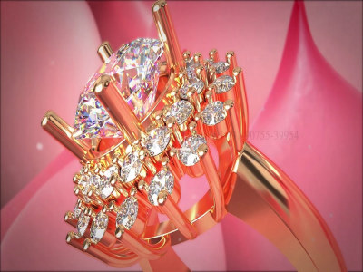 Render 3d jewelry animation, 3d modeling, 3d jewelry design and 3d ...