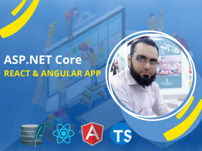 Asp.net core with Angular, Typescript and React Application | Upwork