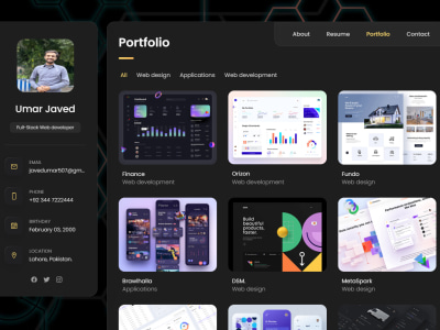 An Effective Portfolio Website using Flask/Django | Upwork