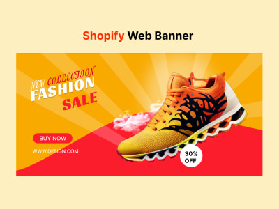 A fantastic web banner design. google ads banner and slider. | Upwork