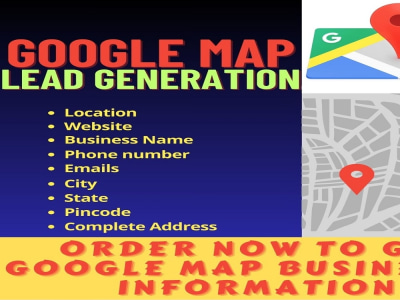 B2B Google Maps Business Data leads with Emails | Upwork