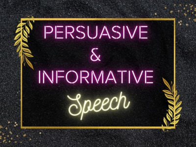 Write a perfect persuasive or informative speech outline writing | Upwork