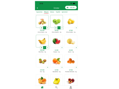 An ordering app both android and ios. | Upwork