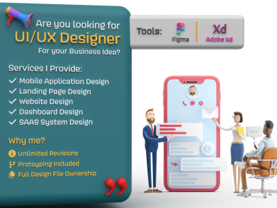 Sleek and modern UI/UX design for your Website or Mobile App | Upwork
