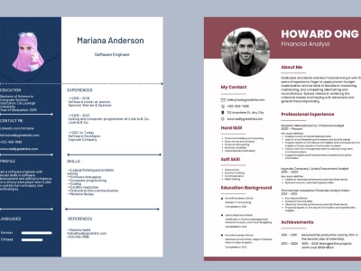 A professionally upgraded Resume and Cover Letter | Upwork