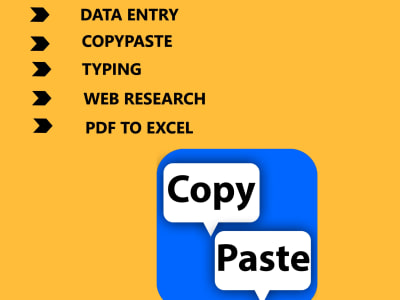 Perfect copy paste services | Upwork