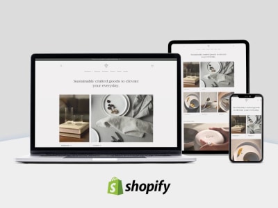 A responsive Shopify store | Shopify website | redesign | Upwork
