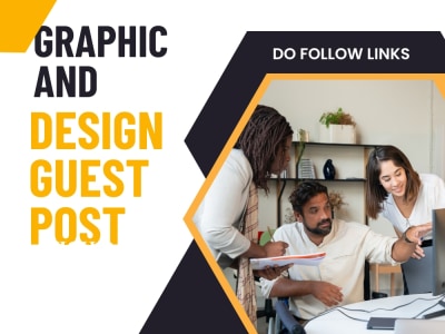 Graphic and Design Guest Post with permanent backlinks. | Upwork