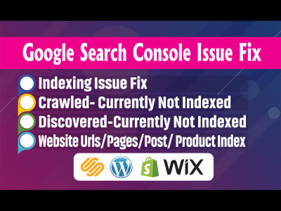 Fix google search console issues and page indexing errors | Upwork