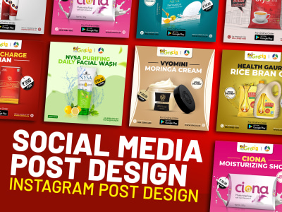 Creative and Unique Social media post / Instagram post design | Upwork