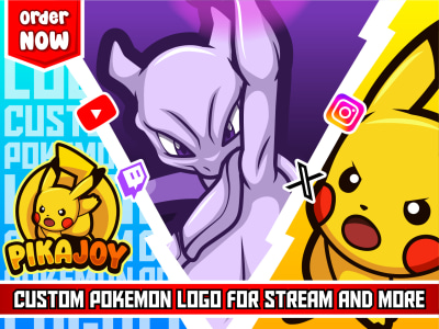 A pokemon logo for streaming and more | Upwork