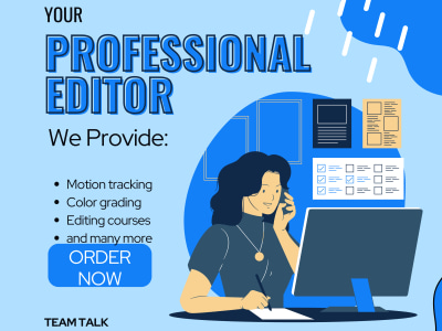 A marvelous type of workr related to video editing | Upwork