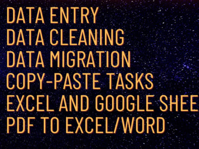 Experienced Data Entry Accuracy, Efficiency, and Attention to Detail ...