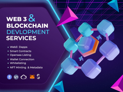 Blockchain Developer with | NFTs, DeFi, Metavers, Web3, Solidity, Ethereum | Upwork