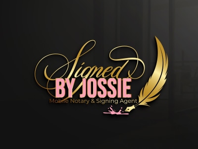 Elegant notary logo design | Upwork