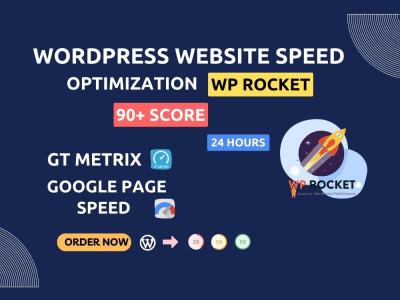 Install wp rocket and speed up WordPress website optimization 24 hours | Upwork