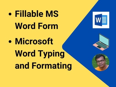 High-quality Microsoft Word Fillable Form and MS Word Typing | Upwork