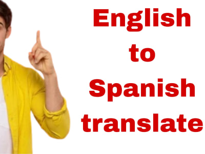 English to Spanish translate | Upwork