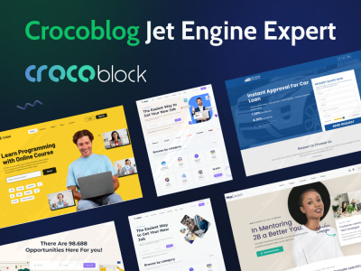 Dynamic custom post-type WordPress with jet engine crocoblock. | Upwork