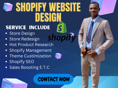 Shopify store designer, shopify expert shopify website design developer | Upwork