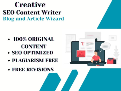 SEO Content Writer|Creative Content Writer|Blog and Article Wizard | Upwork