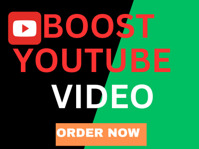 Organic YouTube promotion to boost your views. | Upwork