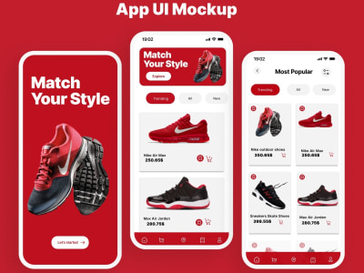 Fantastic app UI mockup designs | Upwork