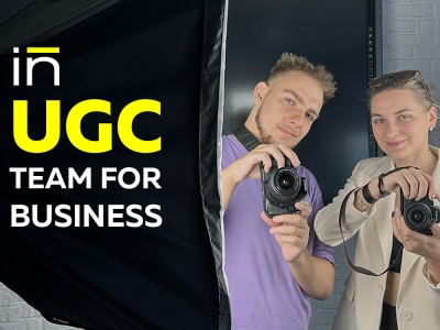 Pro-level UGC from a team of marketers | Upwork