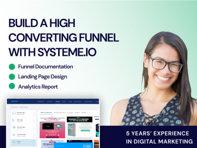A Funnel Design with Systeme.io | Upwork