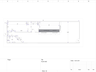 Shop Drawing Layout design | Upwork