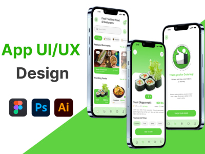 A high fidelity UI mobile app UIUX design app mockup in Figma | Upwork