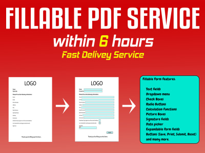 The fillable PDF form within 3 hours | Upwork