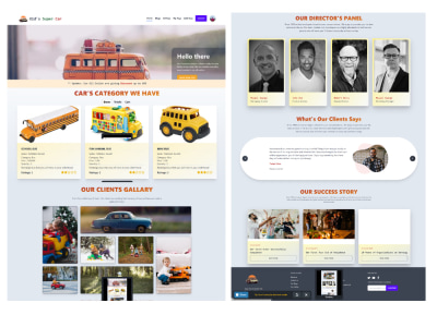 Eye-catching and visually appealing web site | Upwork