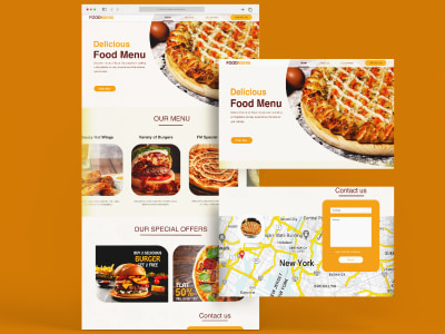Modern, Professional and Responsive Homepage Design | Upwork