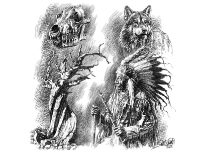 An elegant pen and ink drawing or a custom illustration | Upwork