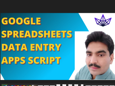 Google Spreadsheets (Apps Script Macros) Data Entry Management System ...