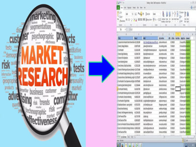 Market Research & Data Collection | Upwork