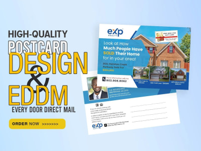I will design a promotional postcard and direct mail eddm in 24 hours ...