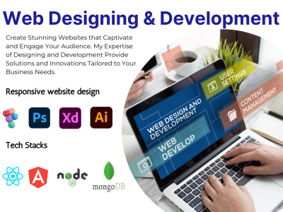 A fully functional custom website | Upwork