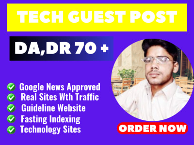 High DA technology guest post high da dr 60+ high-quality do-follow ...