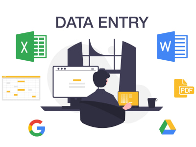 Flawless data entry and pdf transcription | Upwork