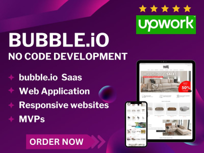 Bubble.io | Bubble developer | Bubble No-Code | Bubble MVP | Bubble Expert | Upwork